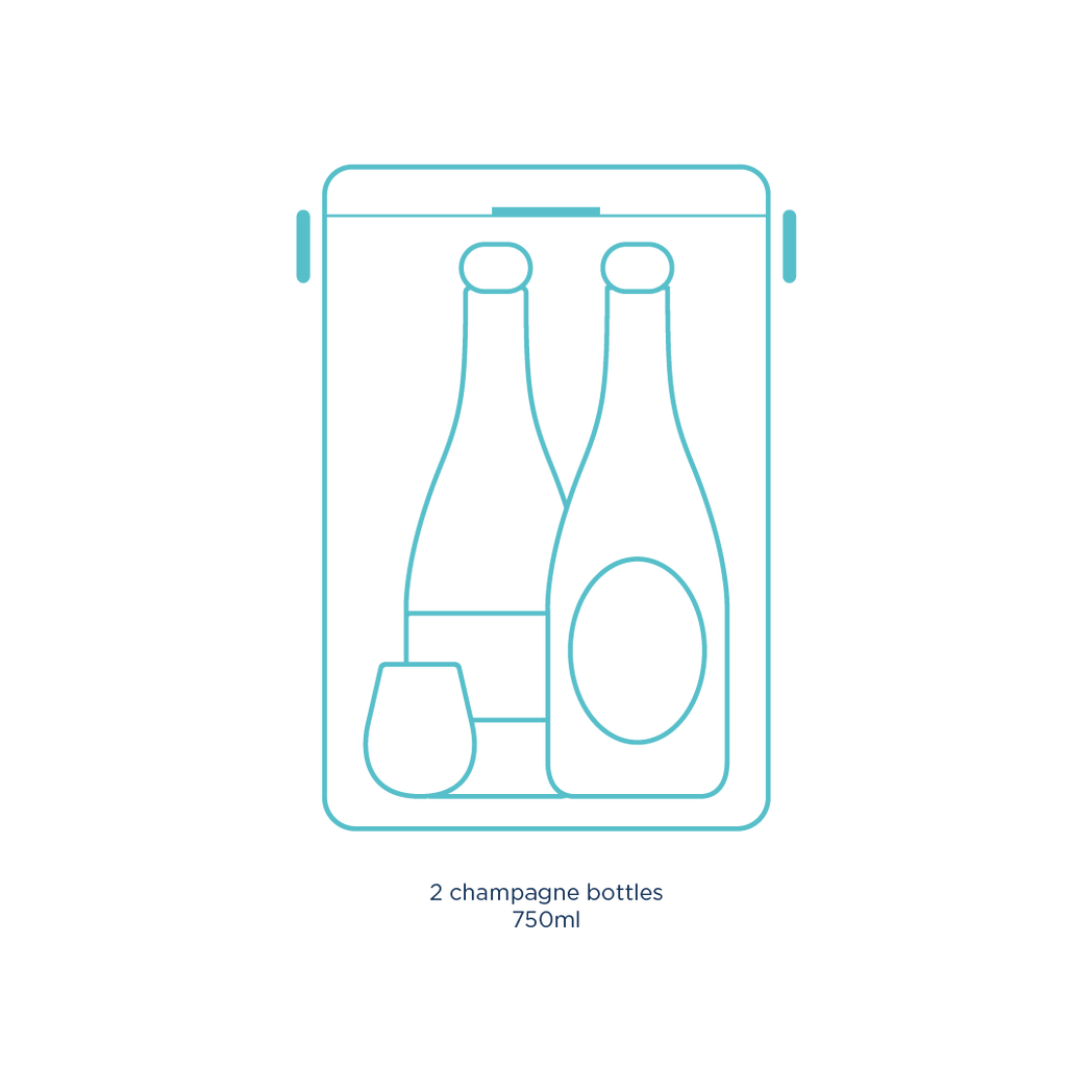 FIELDBAR Drinks Box - Bazaruto Blue - The Fieldbar Co.