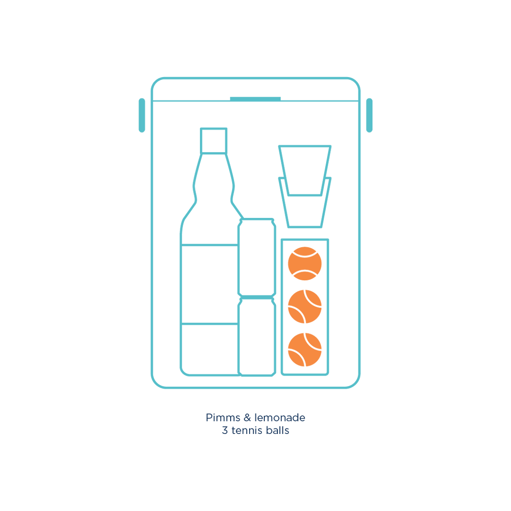 FIELDBAR Drinks Box - Bazaruto Blue - The Fieldbar Co.