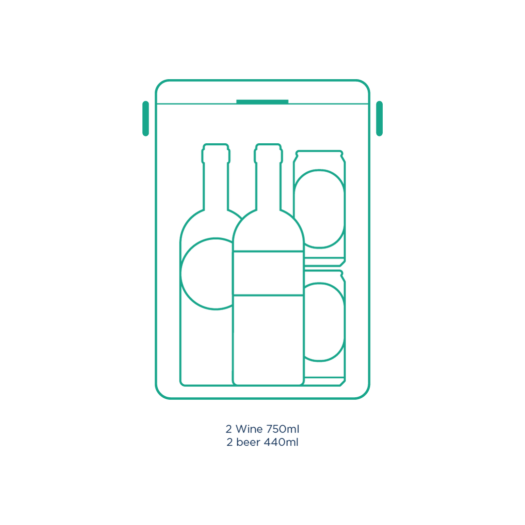 Drinks Box / Parisian Green - The Fieldbar Co.