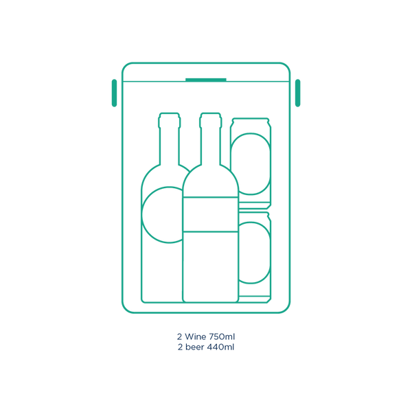 Drinks Box / Parisian Green - The Fieldbar Co.