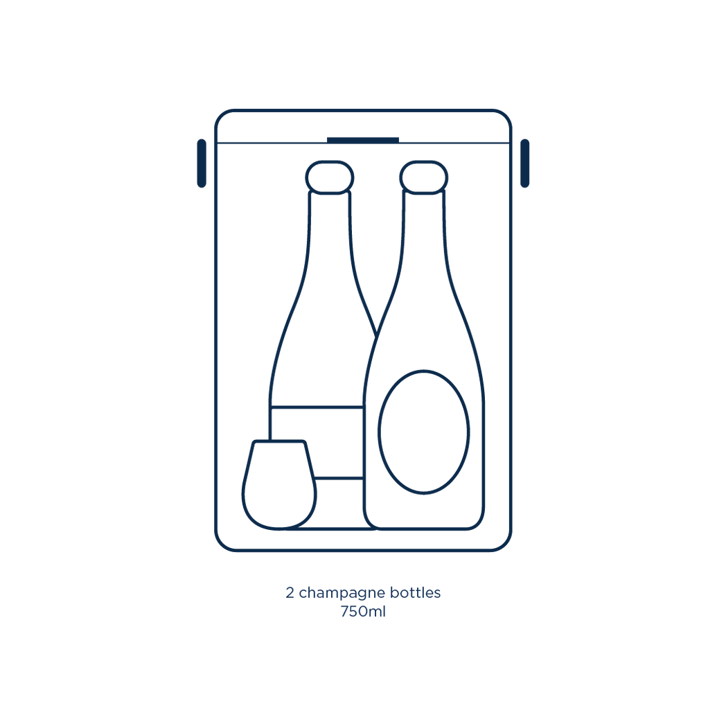 Drinks Box / Safari White - The Fieldbar Co.